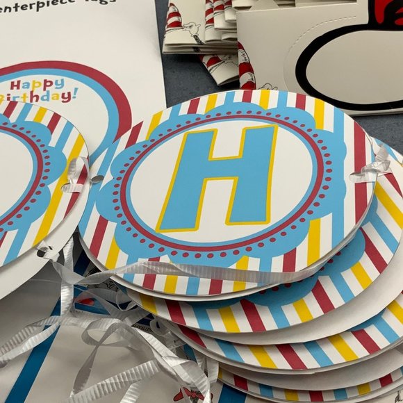 Dr. Seuss | Party Supplies | Dr Seuss Birthday Classroom Decor Cat In ...